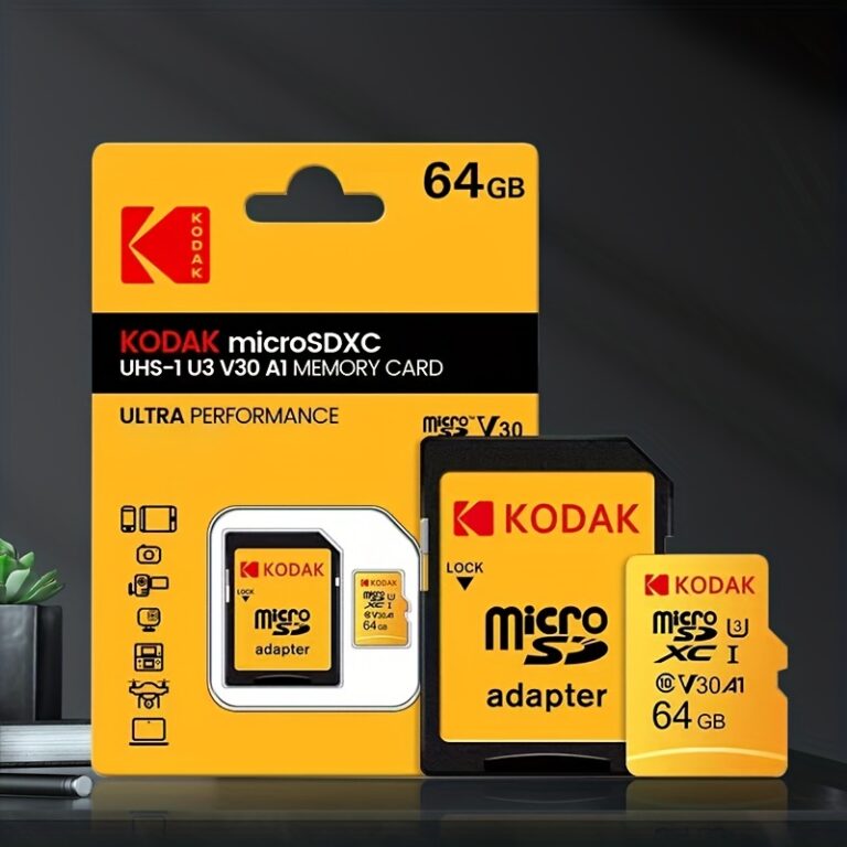 Kodak 32gb64gb Highspeed Waterresistant Memory Card With Sd Adapter ...