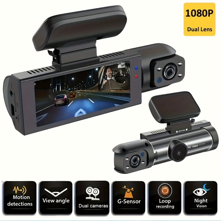 1080p Dual Lens Dash Cam With Ir Night Vision 316 Screen - Free ...