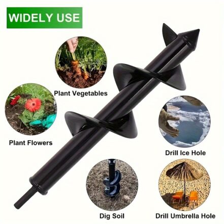 Heavyduty Garden Auger Drill Bit 38 Hex Planting Cement Board - Free ...