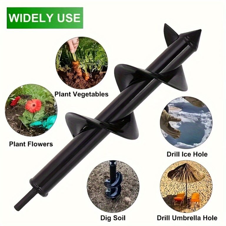 Heavyduty Garden Auger Drill Bit 38 Hex Planting Cement Board - Free ...