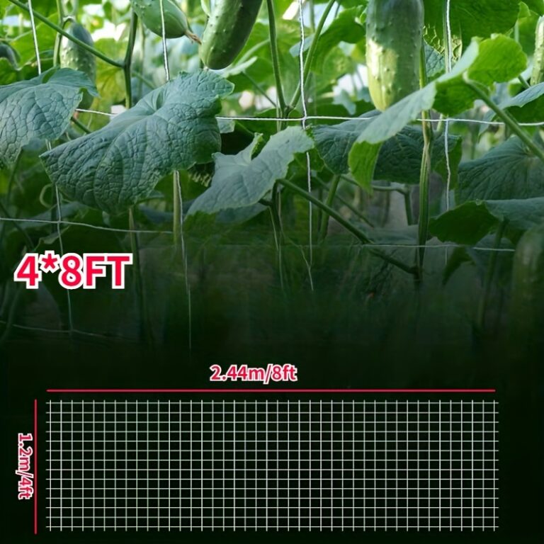 Heavyduty Polyester Plant Trellis Netting Garden Growth Solution 4ft X ...