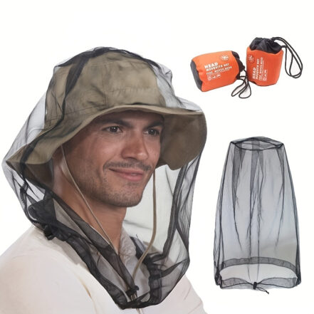 Extralarge Mosquito Head Net Ultra Fine Mesh Bug Shield - Free Shipping ...