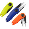 Stainless Steel Folding Fishing Scissors With Leather Sheath Essential ...