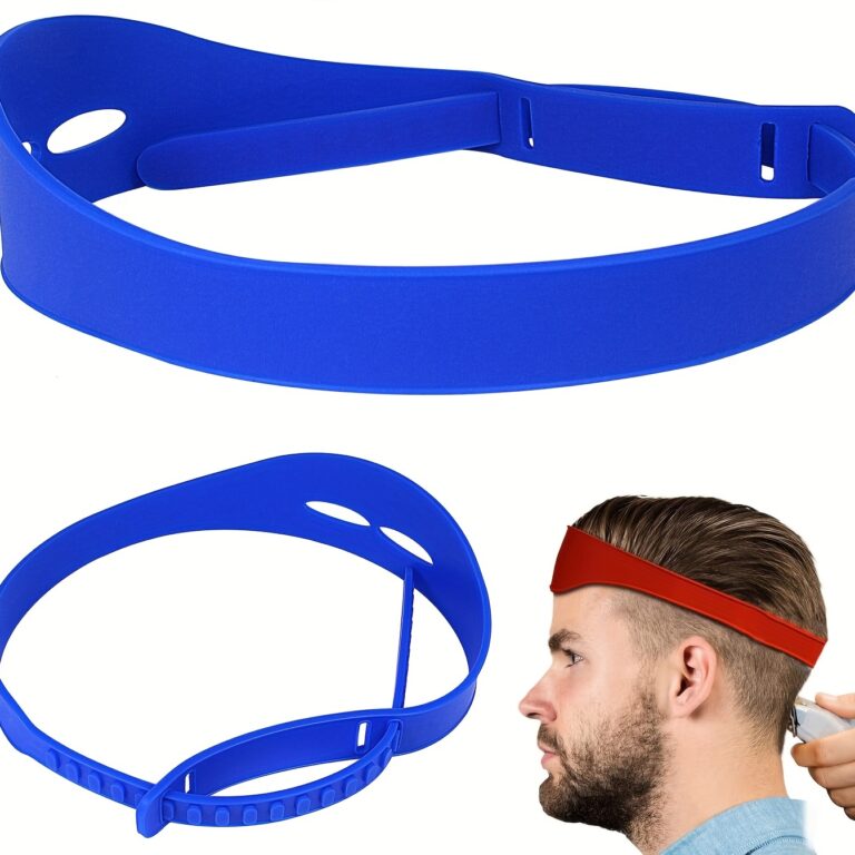 Adjustable Silicone Neckline Shaving Guide Diy Fade Haircut Template ...