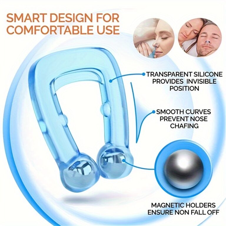 Magnetic Anti Snoring Nose Clips Stop Snoring Improve Sleep 124pcs ...