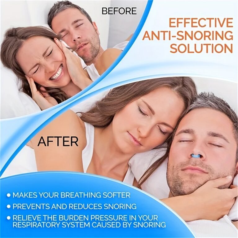 Magnetic Anti Snoring Nose Clips Stop Snoring Improve Sleep 124pcs ...