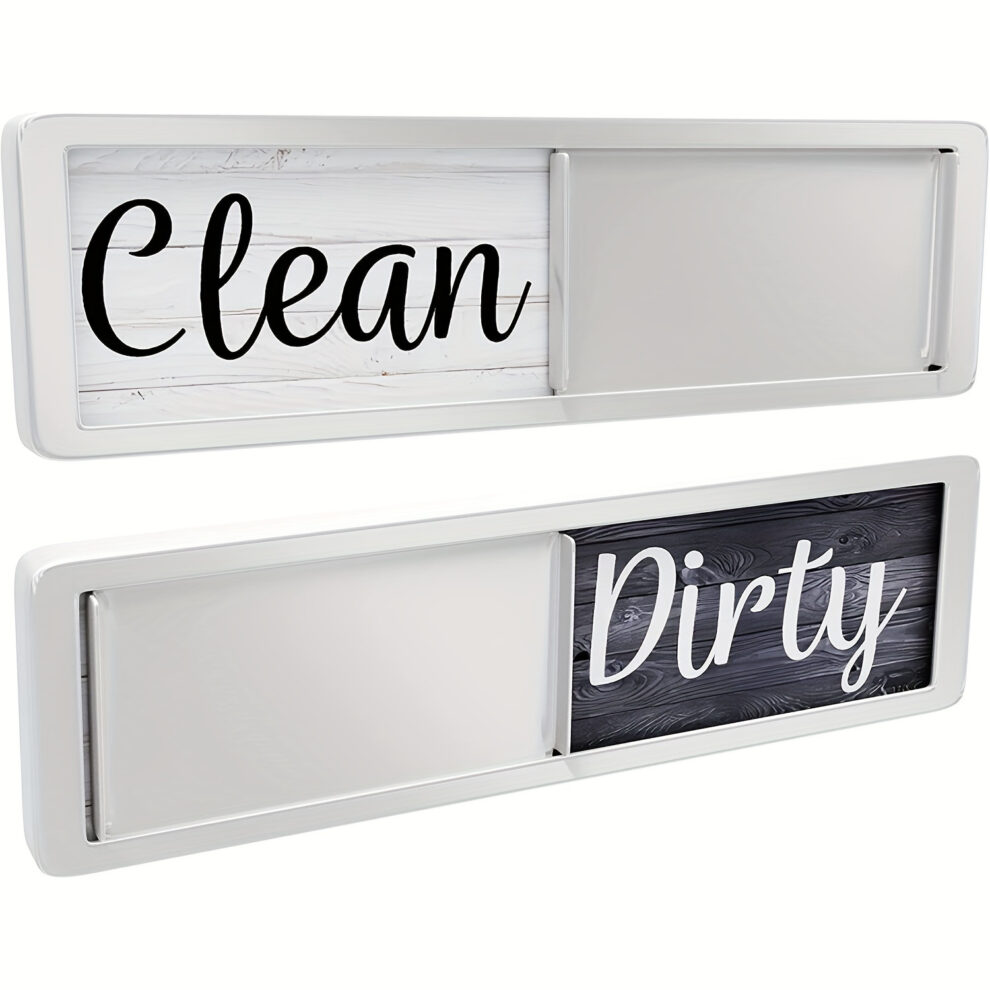 Universal Clean Dirty Dishwasher Magnet Sign Kitchen Organization ...