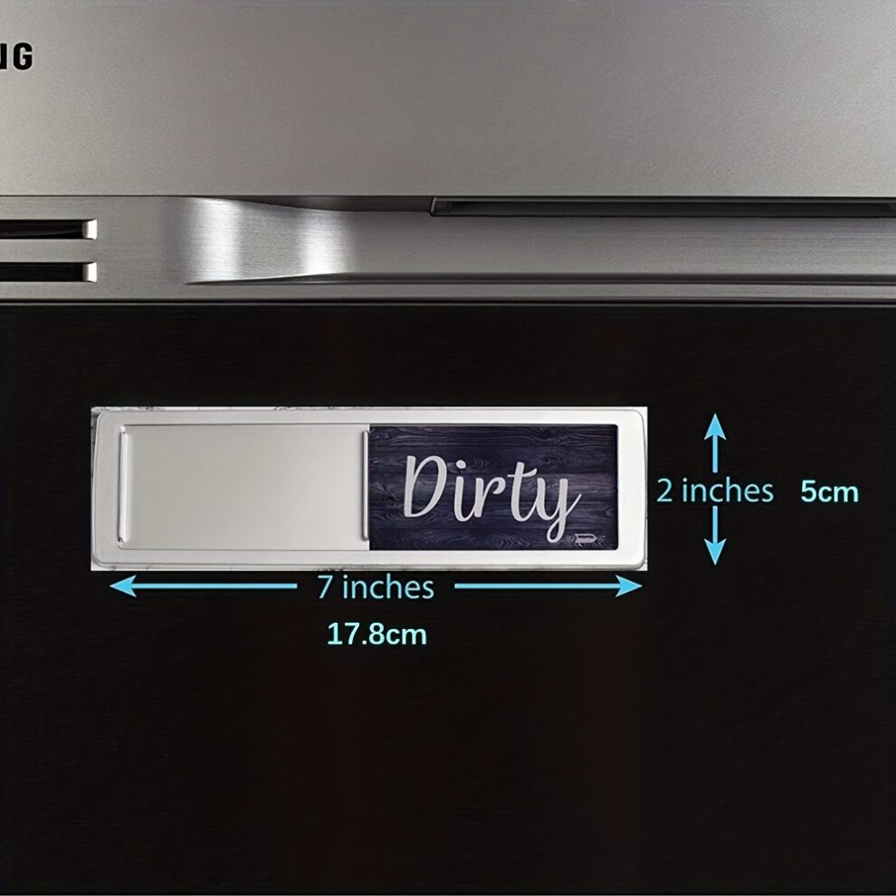 Universal Clean Dirty Dishwasher Magnet Sign Kitchen Organization ...