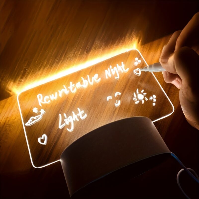 Customizable 3d Led Message Board Lamp Warm Glow Perfect Gift - Free ...
