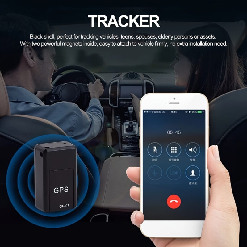 Compact Gps Tracker Magnetic Mount Realtime Antitheft Vehicle Personal ...