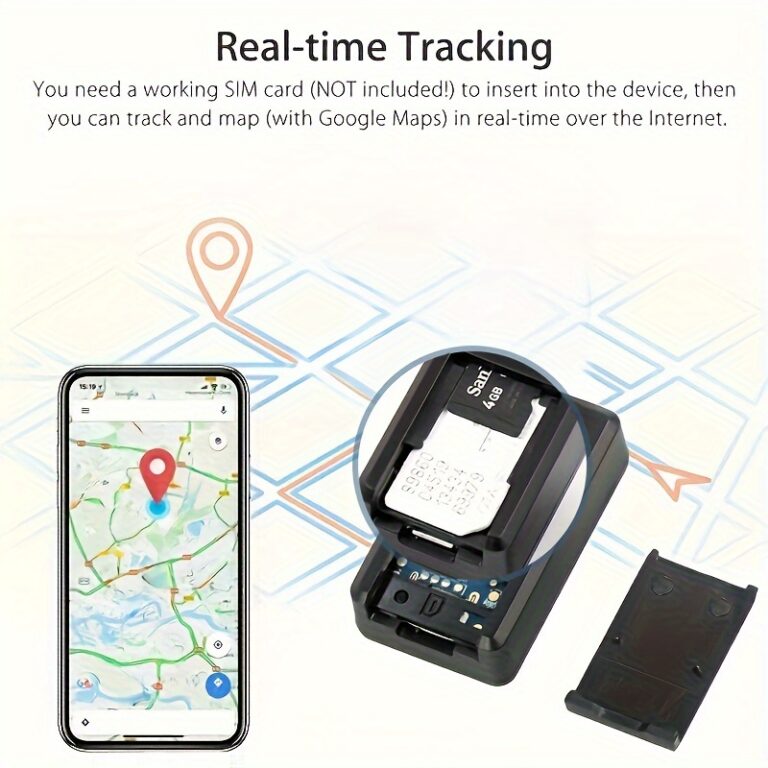 Compact Gps Tracker Magnetic Mount Realtime Antitheft Vehicle Personal ...