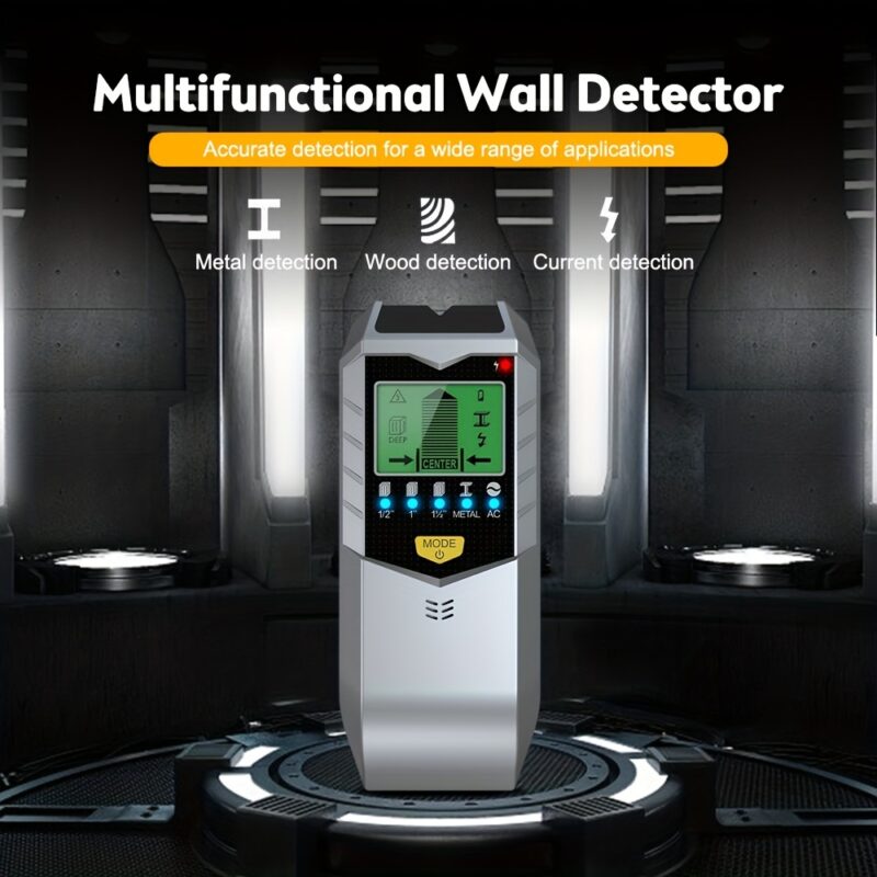 5in1 Multifunctional Electronic Wall Scanner Metal Stud Wood Detector ...