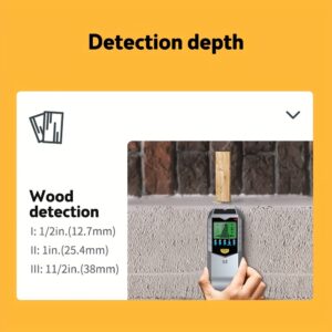 5in1 Multifunctional Electronic Wall Scanner Metal Stud Wood Detector ...