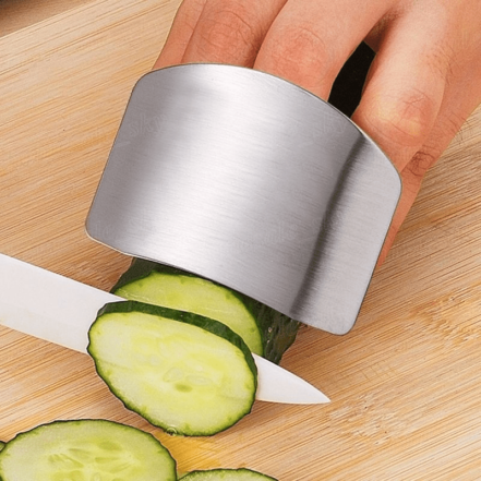 Stainless Steel Finger Guard Safe Slicing Protector For Kitchen ...