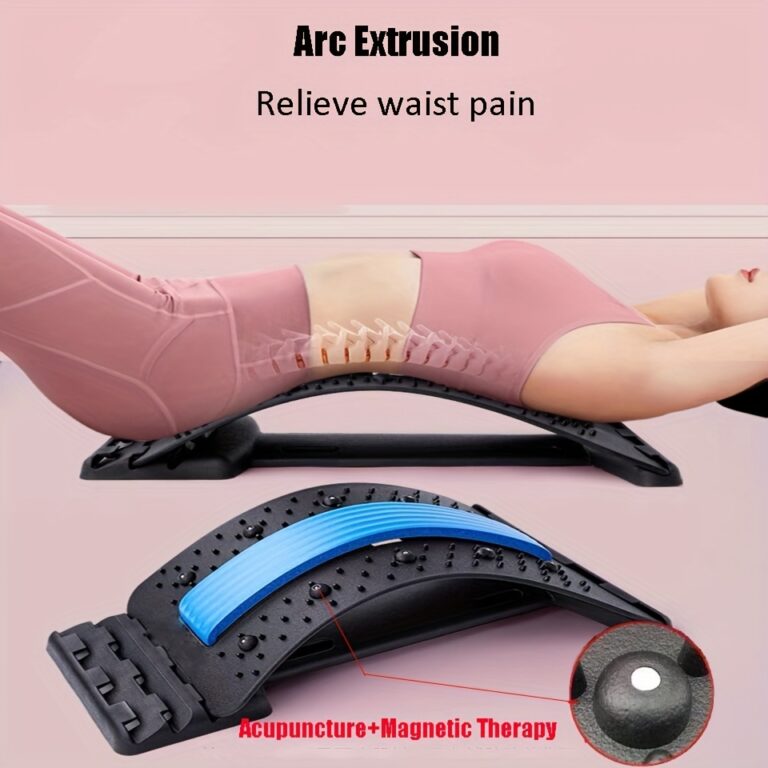 Adjustable Lumbar Stretching Device Back Pain Relief For Herniated Disc ...