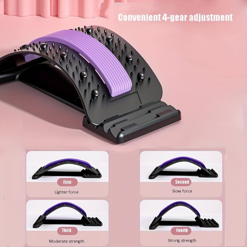 Adjustable Lumbar Stretching Device Back Pain Relief For Herniated Disc ...