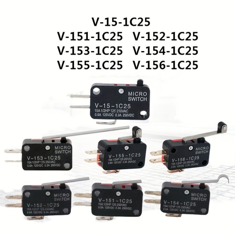 5pcs Micro Switch Kit V151c25 Series Stroke Limit Switches - Free ...