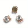 Adjustable Wh148 Rotary Potentiometer Set 15mm 3pin Volume Control 5pcs ...