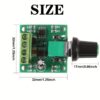 Adjustable Dc Motor Speed Controller Pwm 1803bk 18v12v 2a 30w - Free ...