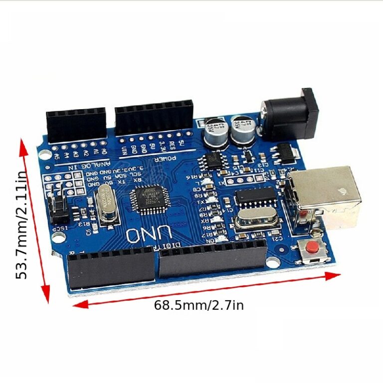 Arduino Uno R3 Atmega328p Board Usb Microcontroller For Diy Robotics Projects Free Shipping