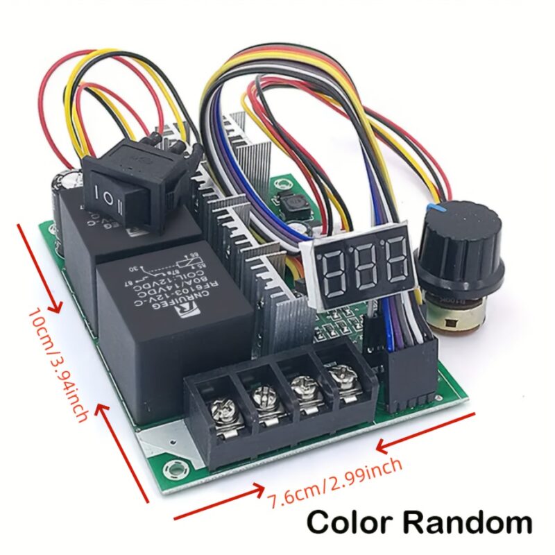 60a Adjustable Diy Dc Motor Speed Controller Led Digital Display - Free ...
