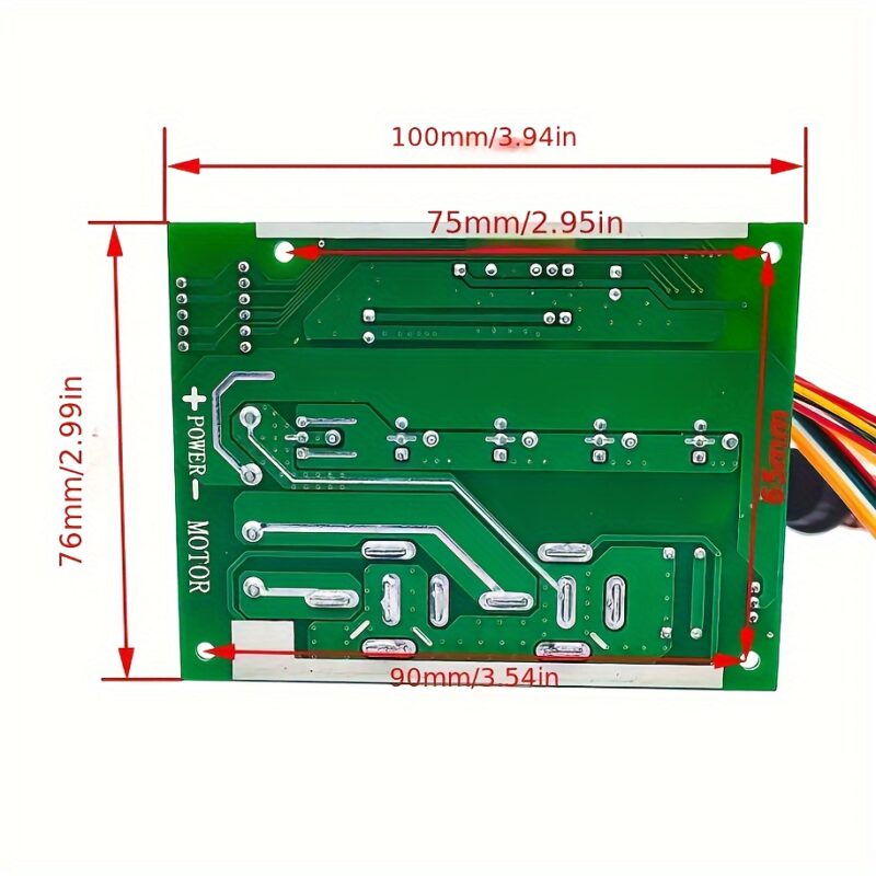 60a Adjustable Diy Dc Motor Speed Controller Led Digital Display - Free ...