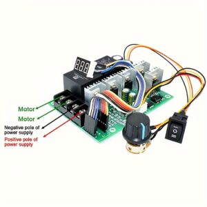 60a Adjustable Diy Dc Motor Speed Controller Led Digital Display - Free ...