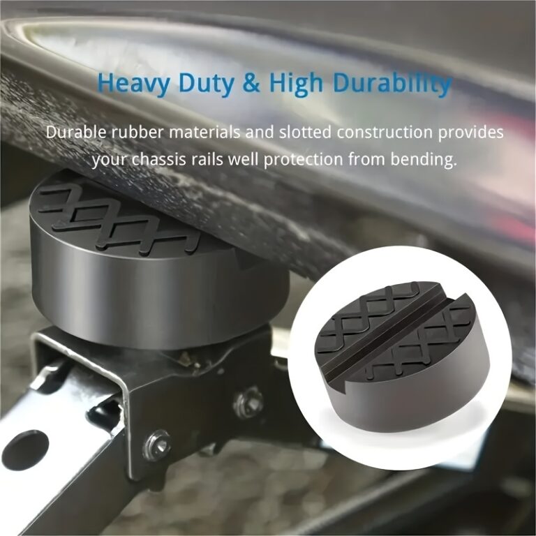 Heavyduty Universal Car Jack Stand Rubber Pads Frame Protector Tool ...