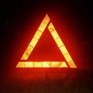 Red Reflective Car Emergency Breakdown Warning Triangle Safety Sign ...