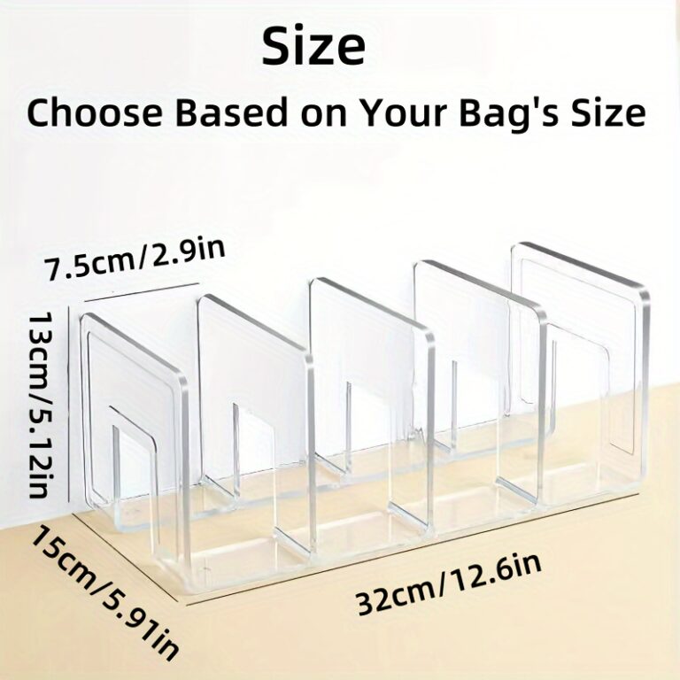 Adjustable Plastic Drawer Dividers Home Office Organization Spacesaving ...