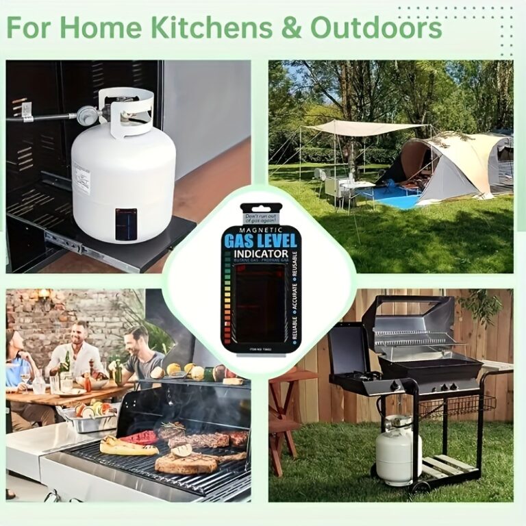 Magnetic Propane Tank Gas Level Indicator Reusable Durable Fuel Gauge ...