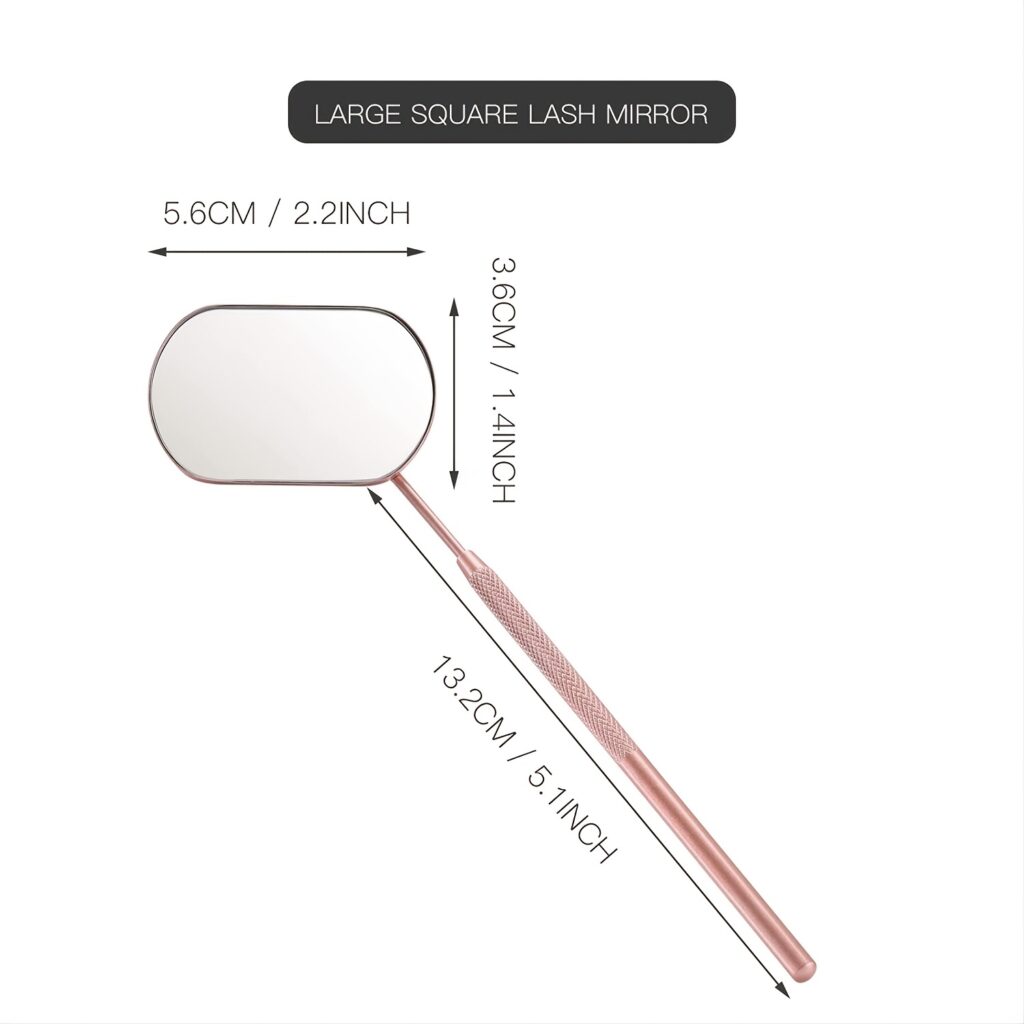 Large Stainless Steel Vanity Mirror For Precision Makeup Eyelash ...