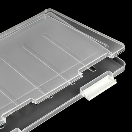 A4 Clear File Organizer Durable Stackable Plastic Box For Office ...