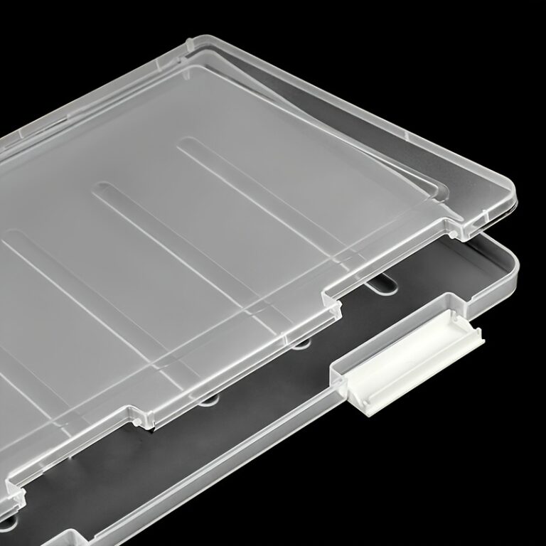 A4 Clear File Organizer Durable Stackable Plastic Box For Office ...