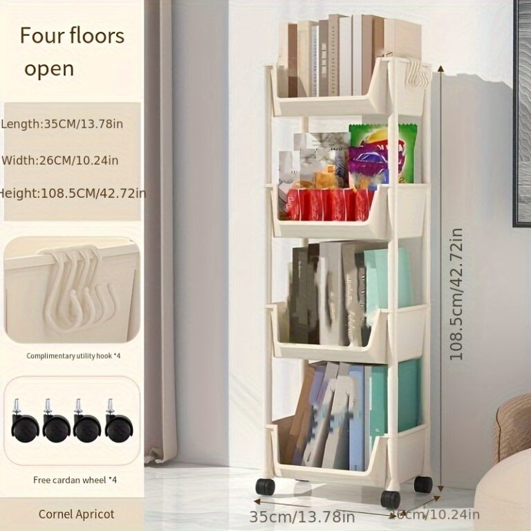 Multilayer Kitchen Rack Spacesaving Fruit Vegetable Storage Basket ...