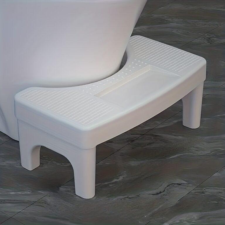 Ergonomic Nonslip Bathroom Squat Toilet Stool Portable Poop Step ...