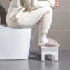 Ergonomic Nonslip Bathroom Squat Toilet Stool Portable Poop Step ...