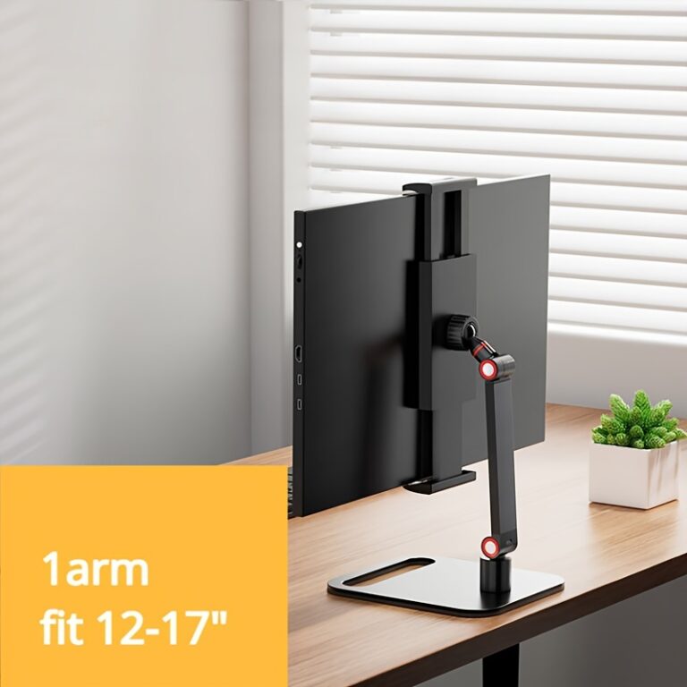 Adjustable Vesa Portable Monitor Stand 1217 Inch Universal Desk Mount ...