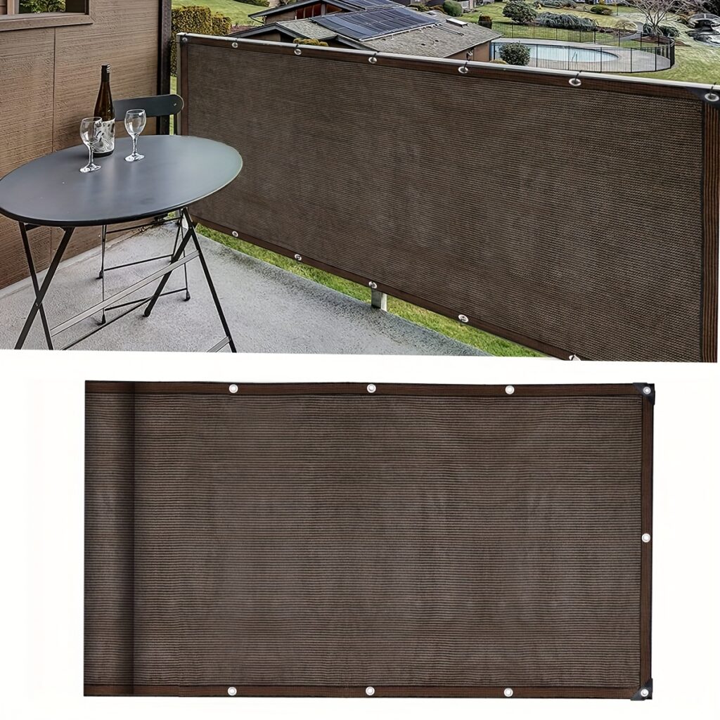 Weatherproof Uvresistant Privacy Screen For Decks Patios Pools - Free ...