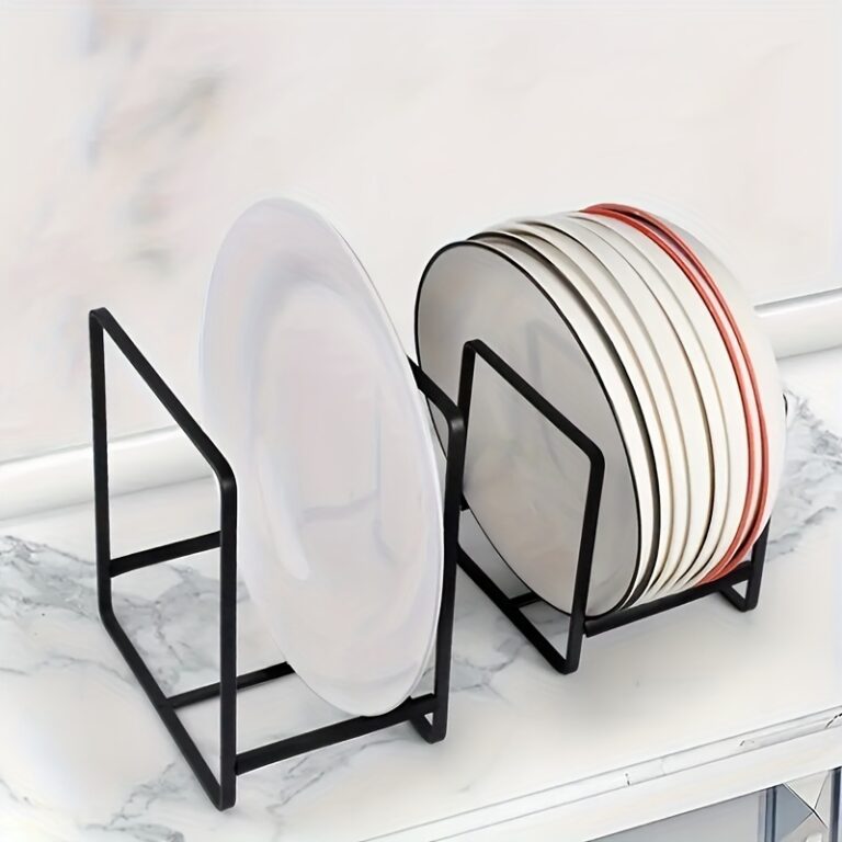 Adjustable Vertical Plate Cupboard And Pot Lid Organizer Kitchen ...