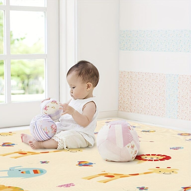 Reversible Waterproof Educational Play Mat Nonslip Foam Pad Perfect ...