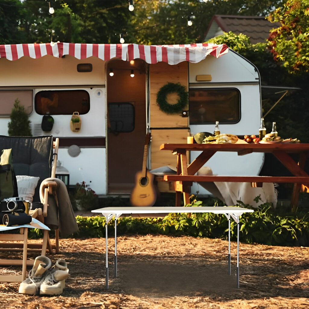 Adjustable Steel Folding Table Leg Risers Heavy Duty 24 Levels - Free ...