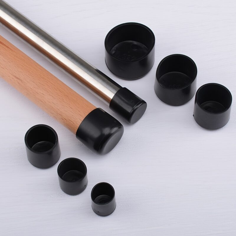 4pcs Round Rubber Table Chair Leg Covers Furniture Protection Solution ...