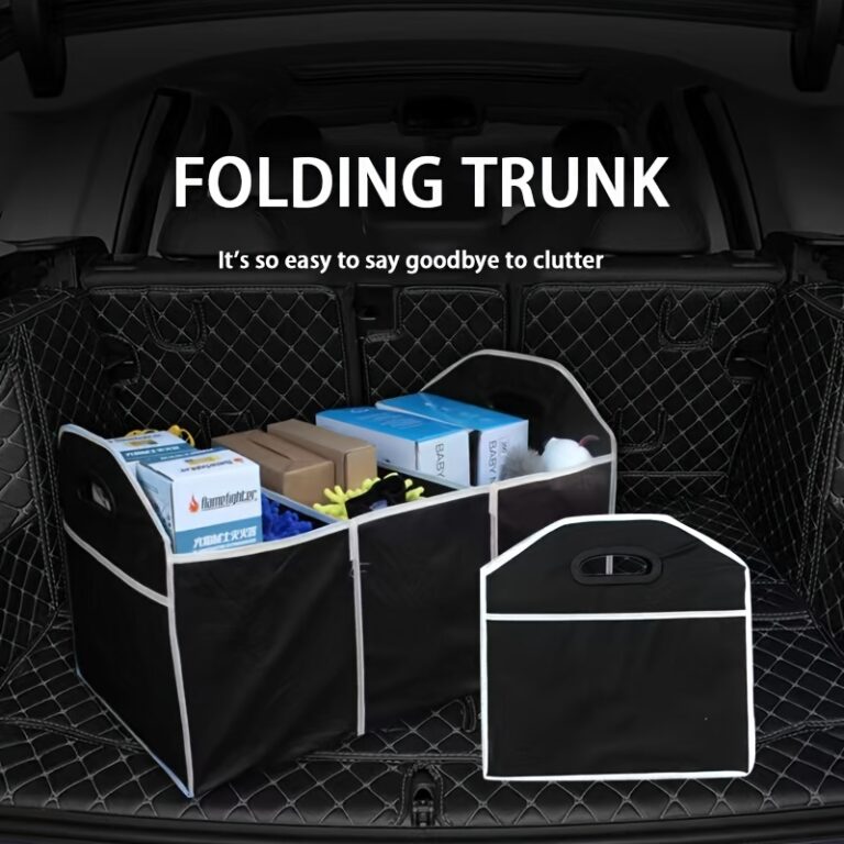 Multifunctional Foldable Car Trunk Storage Box Ultimate Car Organizer ...