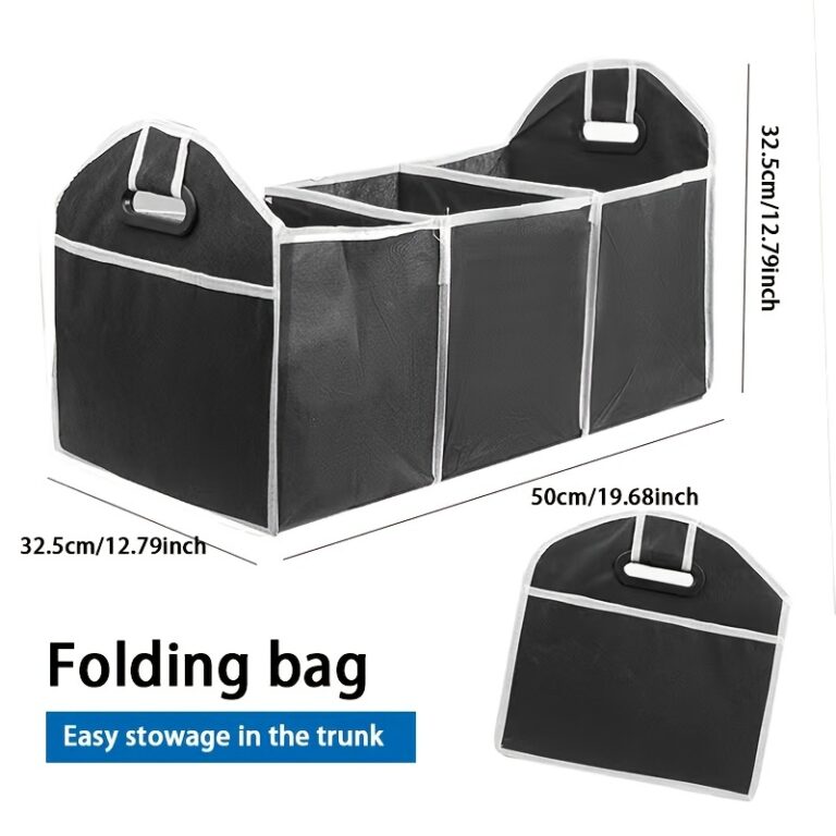 Multifunctional Foldable Car Trunk Storage Box Ultimate Car Organizer ...