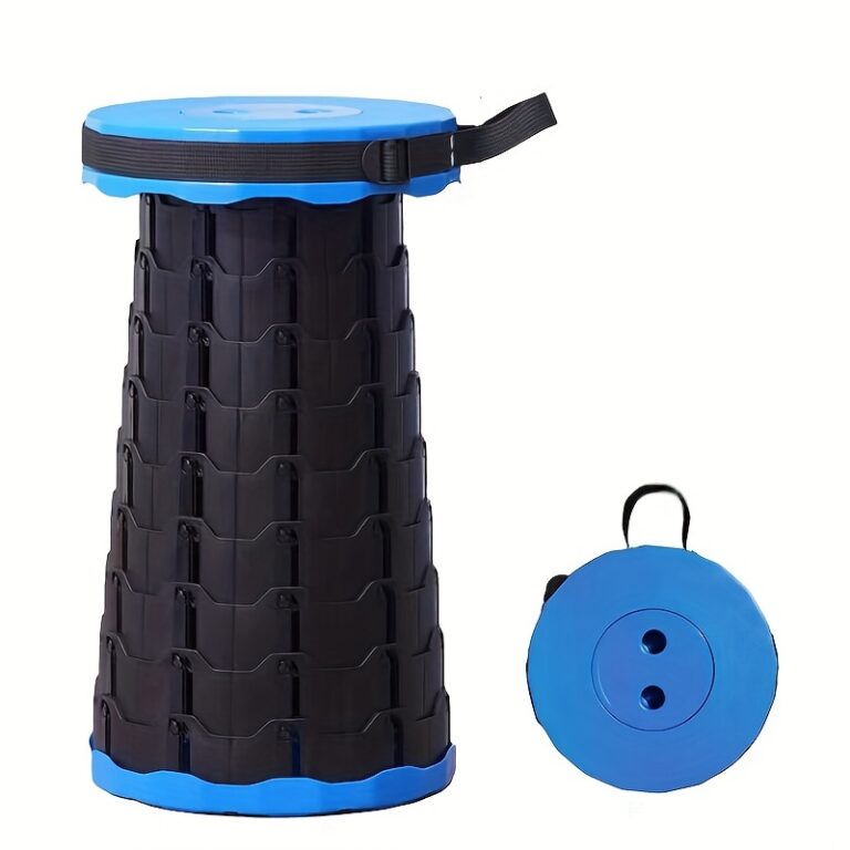 Portable Lightweight Folding Telescopic Stool For Camping Fishing ...