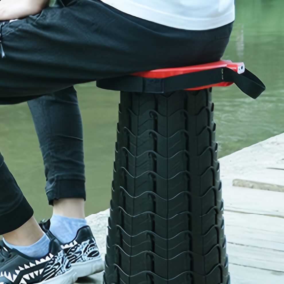 Ultralight Foldable Camping Stool Portable Compact Outdoor Hiking Chair ...