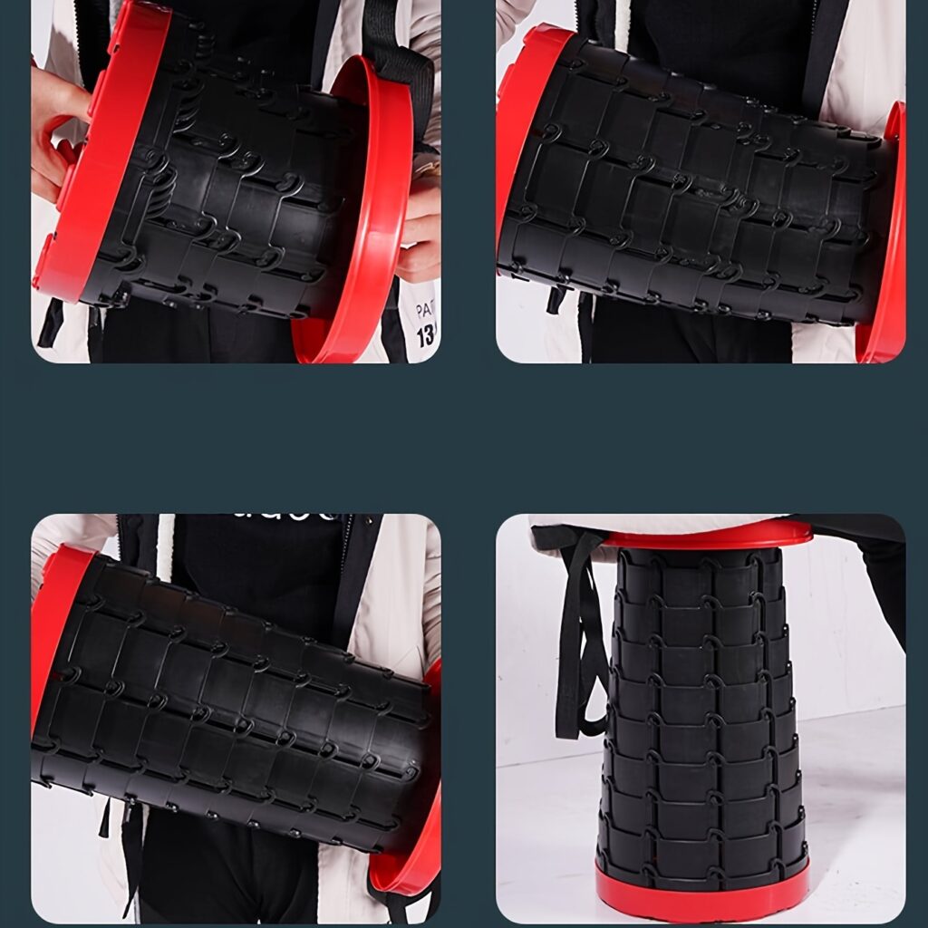 Ultralight Foldable Camping Stool Portable Compact Outdoor Hiking Chair ...