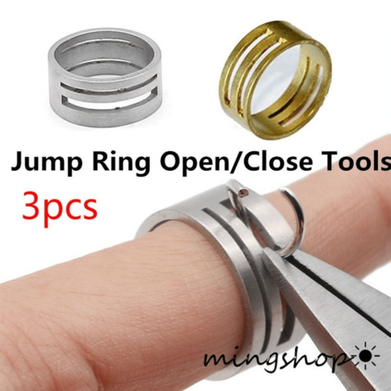3piece Copper Jump Ring Set Precision Jewelry Making Toolkit - Free Shipping Worldwide