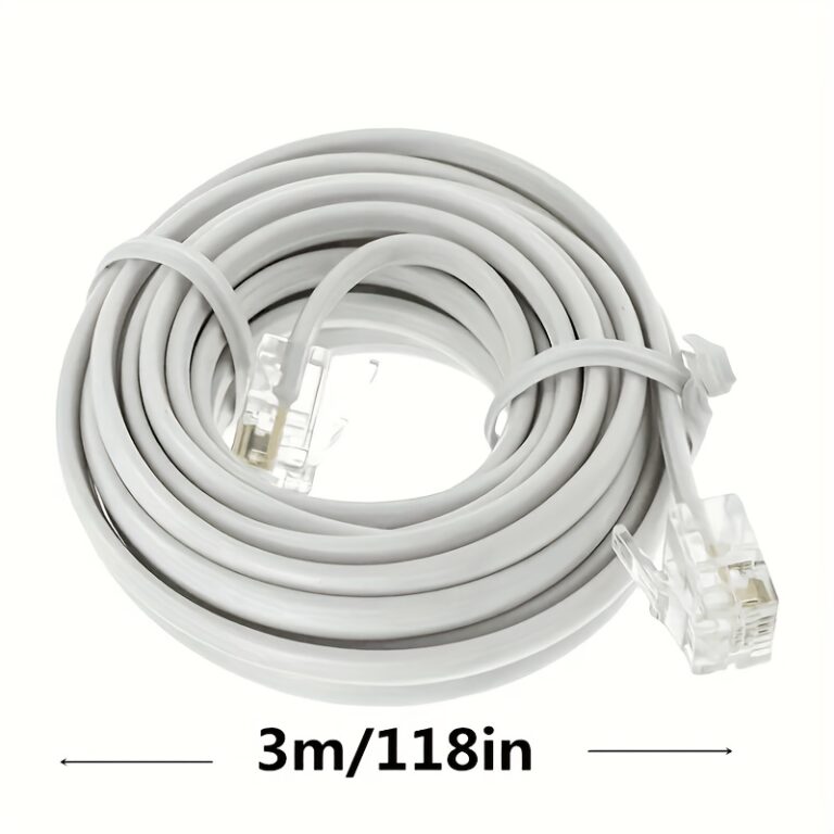 Rj11 Telephoneinternet Cable Highspeed Multiple Lengths For Home Office ...